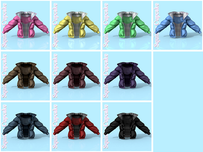 Second Life Marketplace Fatpack Jacket